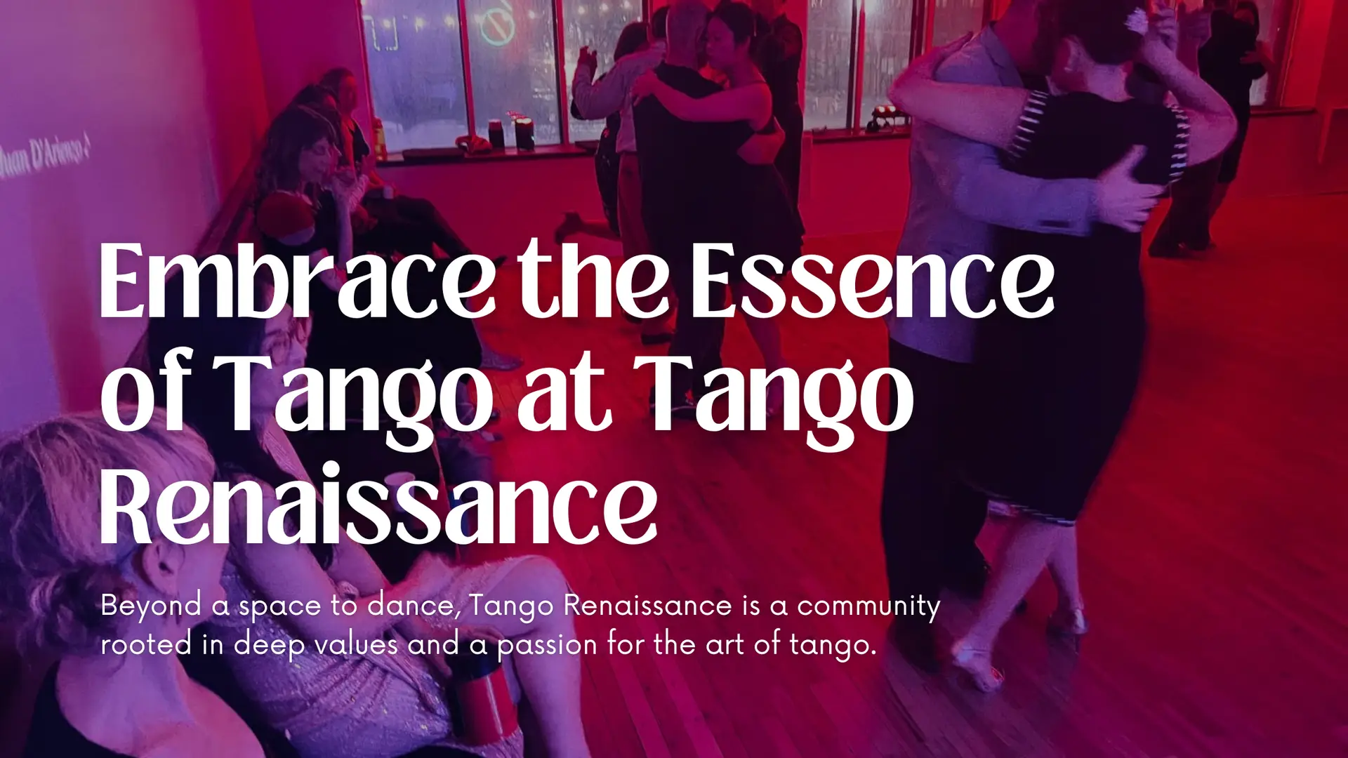 Discover Tango in Montreal at Tango Renaissance